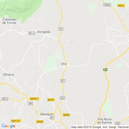 Ota, Concelho de Alenquer - Mapas, Tempo, Notícias, Hotéis, Fotos, Vídeos